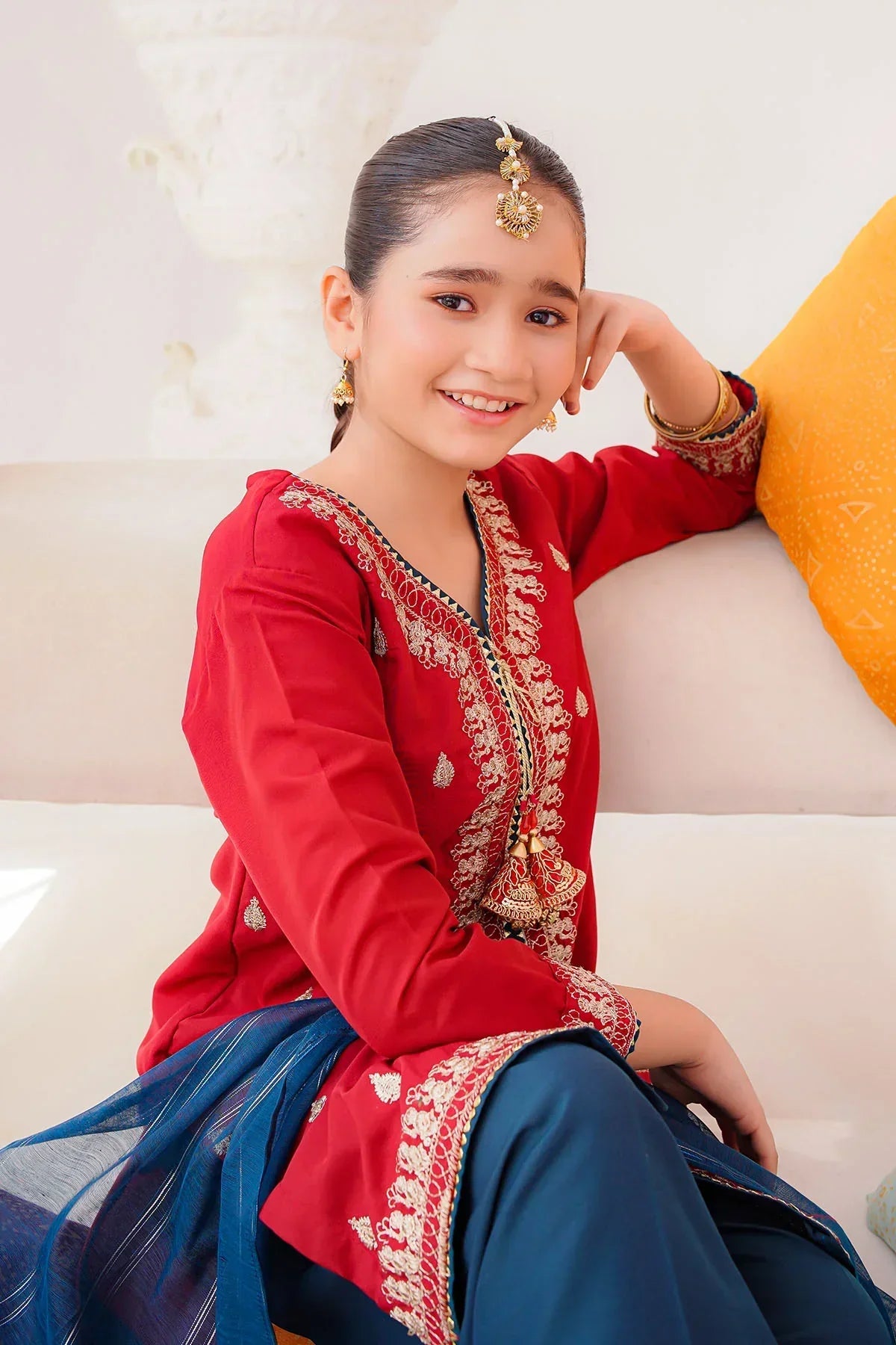 Silk Embroidered 3 Pc Suit for Girls | Wedding Dresses for Girls – Wear ...