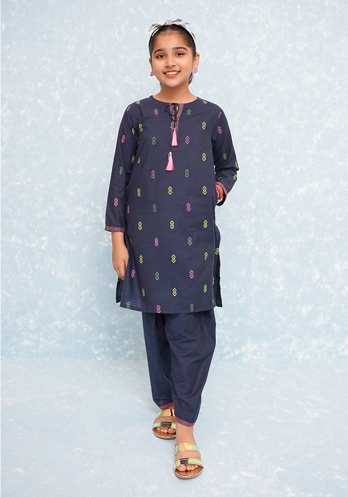 Cotton Chambray Printed Co Ords Wear Ochre